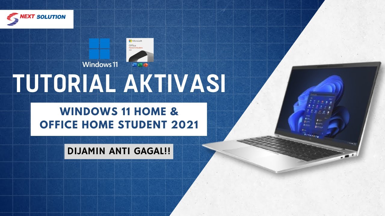 TUTORIAL AKTIVASI WINDOWS 11 HOME & OFFICE HOME STUDENT 2021 - YouTube