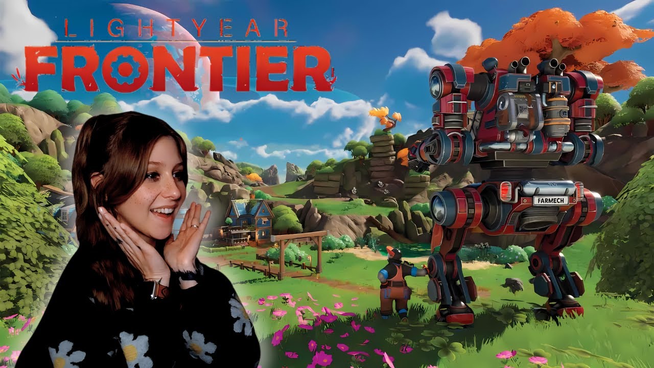 [ASMR] Exploring a Stunning Alien World in My Cozy Farming Mech 🌱 ...