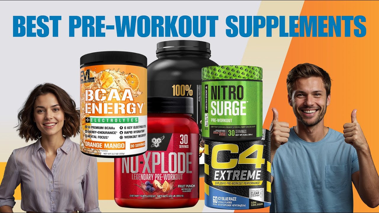 TOP 5 Best Pre-Workout Supplements 2025 ⚡ Boost Energy, Strength ...