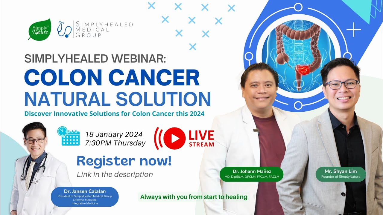 2024 Colon Cancer Natural Solution with Dr Johann Mañez - YouTube