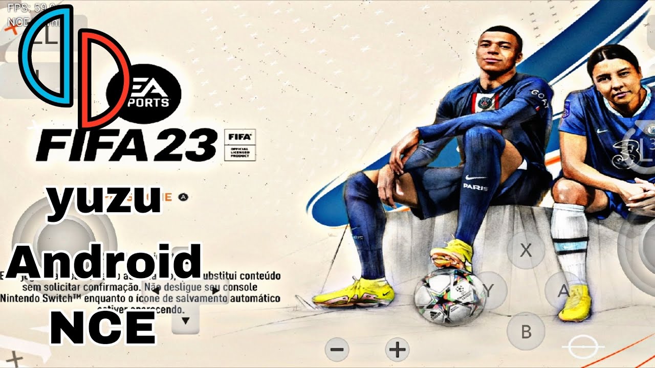 FIFA 23 yuzu Android - poco x3 pro + configurações - YouTube