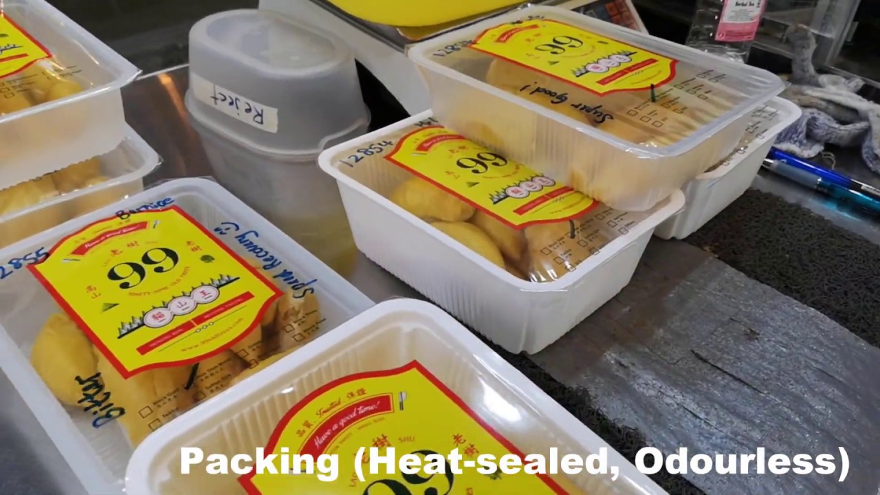 99 Old Trees Durian Delivery Process video - YouTube