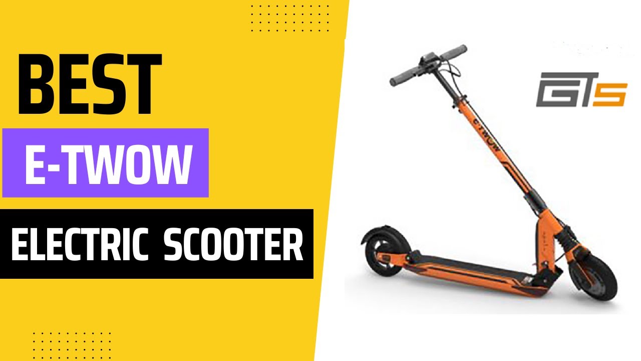 E-TWOW GT Electric Scooter Review - YouTube