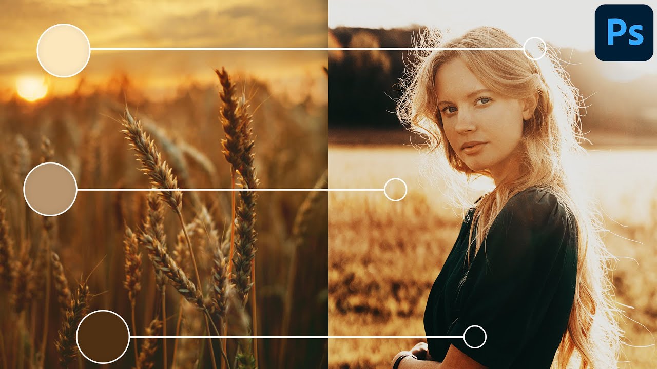 Steal The Color Grading From ANY Photo With Photoshop - YouTube