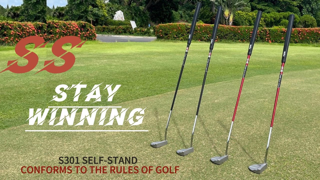【MEGA GOLF】Self-Stand Putter (S301) - YouTube
