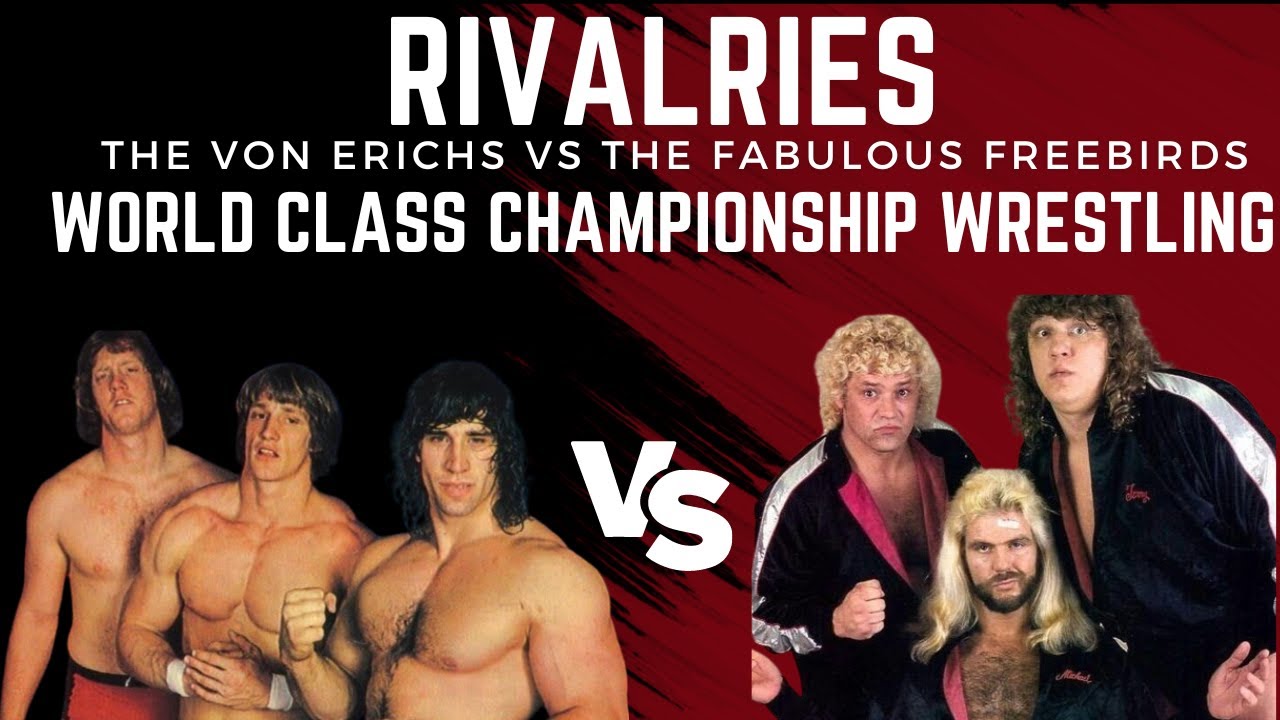 Milestone Rivalries- The Von Erich's vs The Fabulous Freebirds WCCW ...