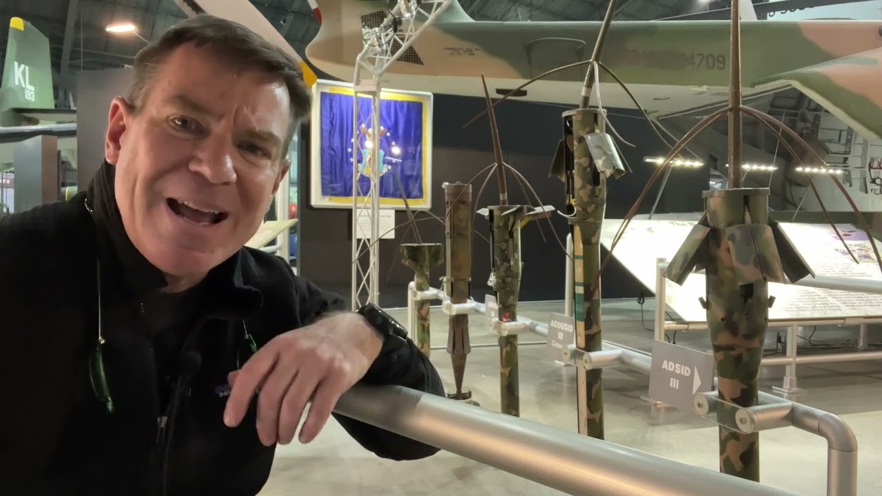 Display of A.D.S.I.D. (Air Delivered Seismic Intrusion Detector ...