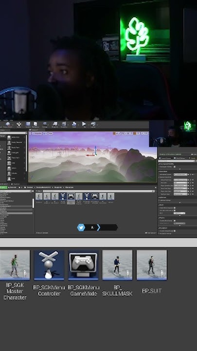INDIE GAME DEVLOG - UNREAL ENGINE BLUE PRINT ! - YouTube
