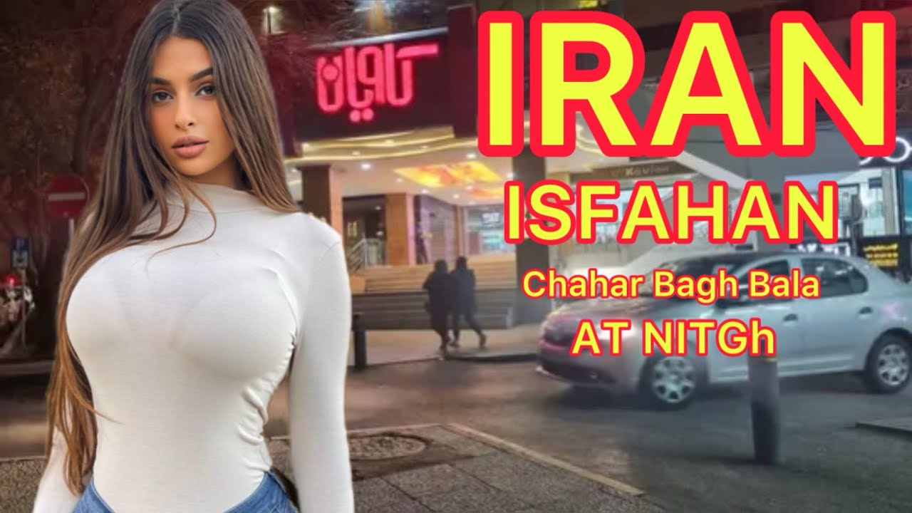 IRAN 2024🇮🇷 Isfahan City Night Walking Tour on Chahar Bagh Bala Street - YouTube
