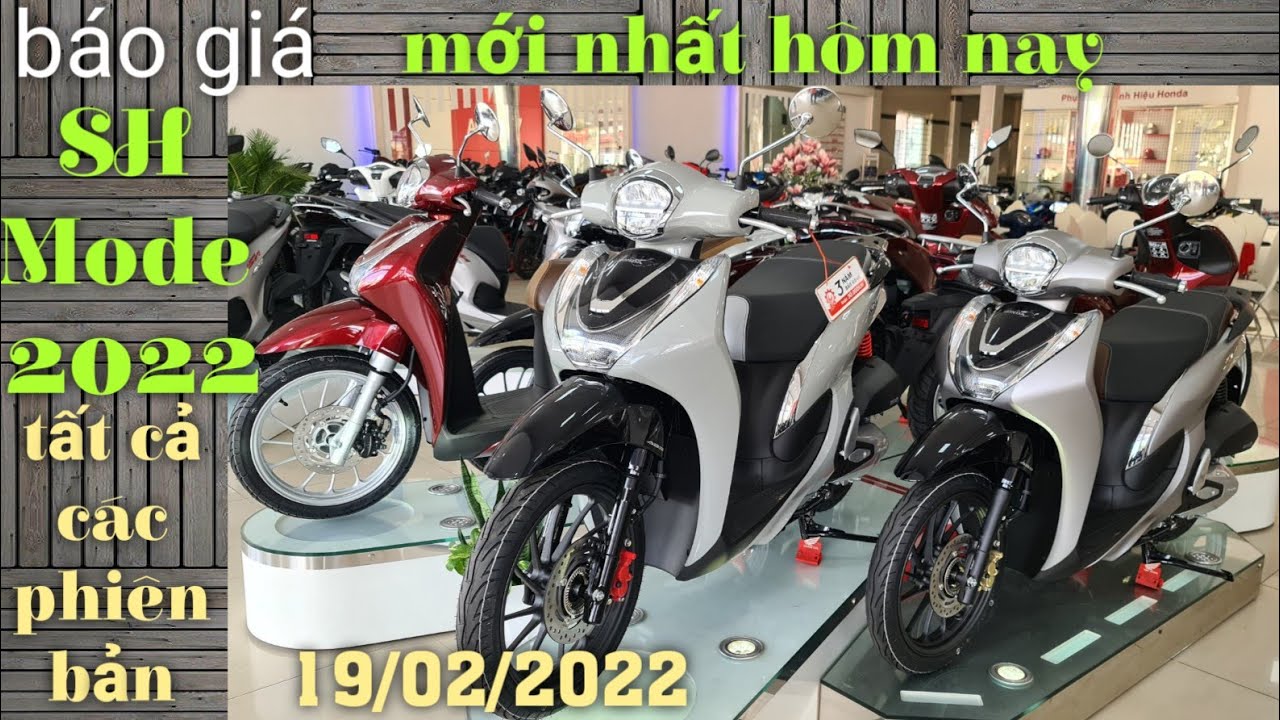 Giá SH Mode 2022 ABS, CBS tất cả các phiên bản mới nhất 19/02/2022 | SH ...