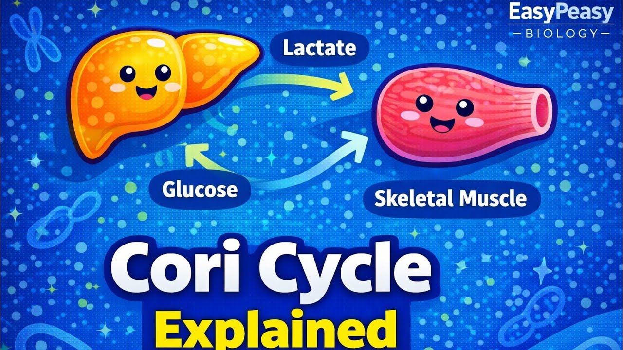 Cori Cycle: How Your Body Recycles Energy During Exercise - YouTube