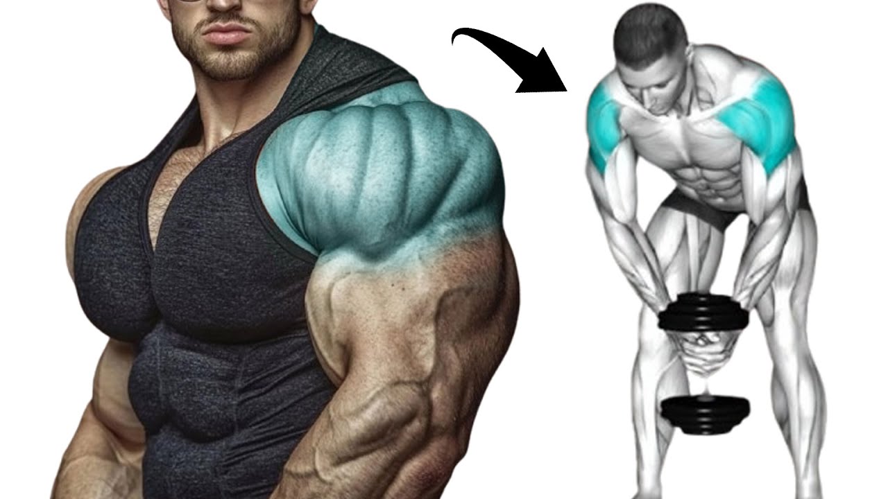 5 Huge 3D Shoulder Workout At Gym - Build Massive Shoulders - YouTube