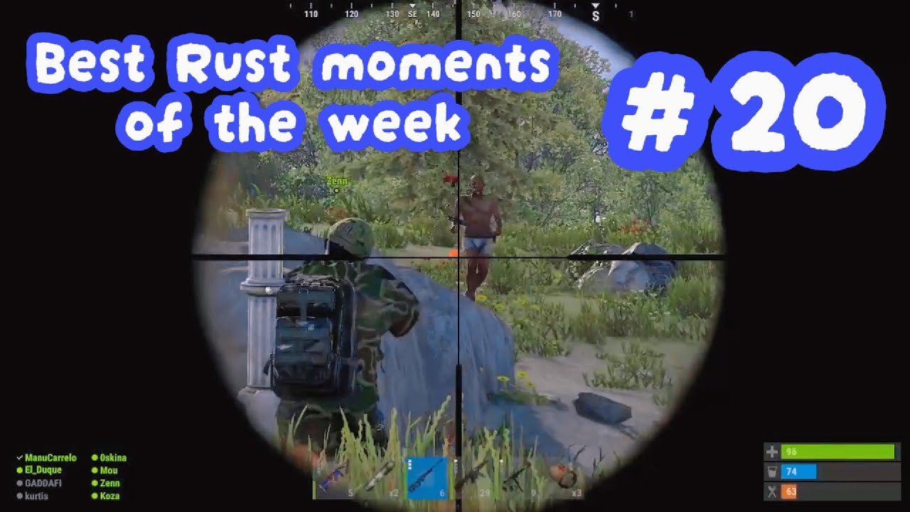 Best Rust moments of the week 20 #OiBoyGames - YouTube
