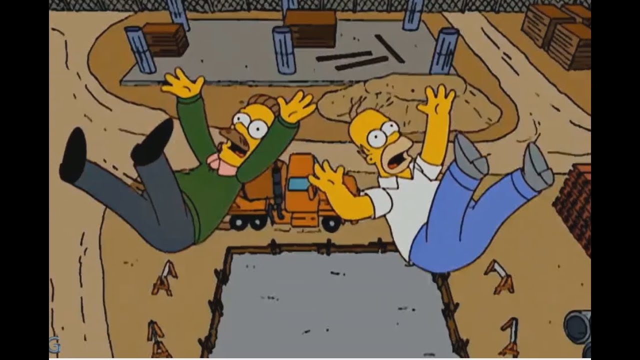 THE SIMPSONS - Spectacular Chase ! - YouTube