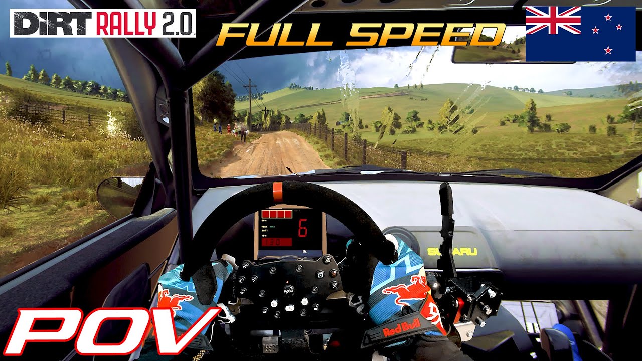 POV - DIRT RALLY 2.0 WRC | Elsthorpe Sprint Forward - New Zealand ...
