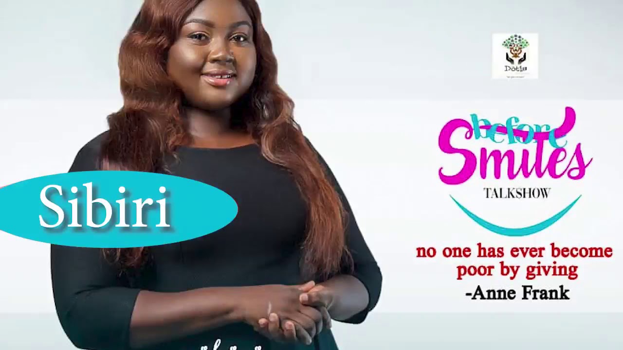 BEFORE SMILES TALK SHOW S1 EP3- WITH JENINA OFFEI - YouTube