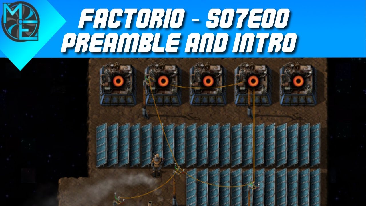 Factorio - S07E00 - Preamble and Intro - YouTube