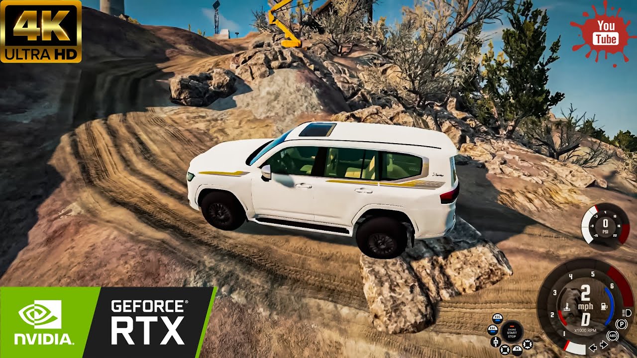Land Cruiser LC 300 Takes on Insane Slope : Triumph or Tumble ...