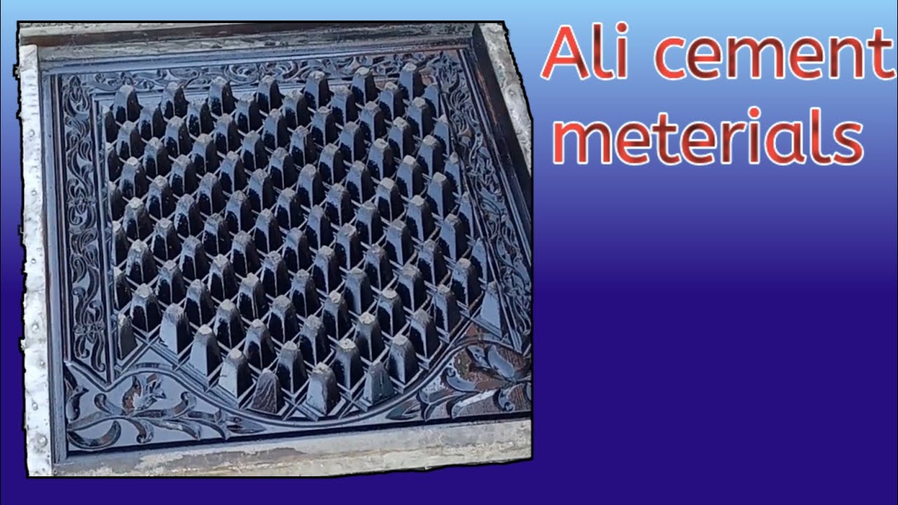 new design jali Ali cement meterials - YouTube
