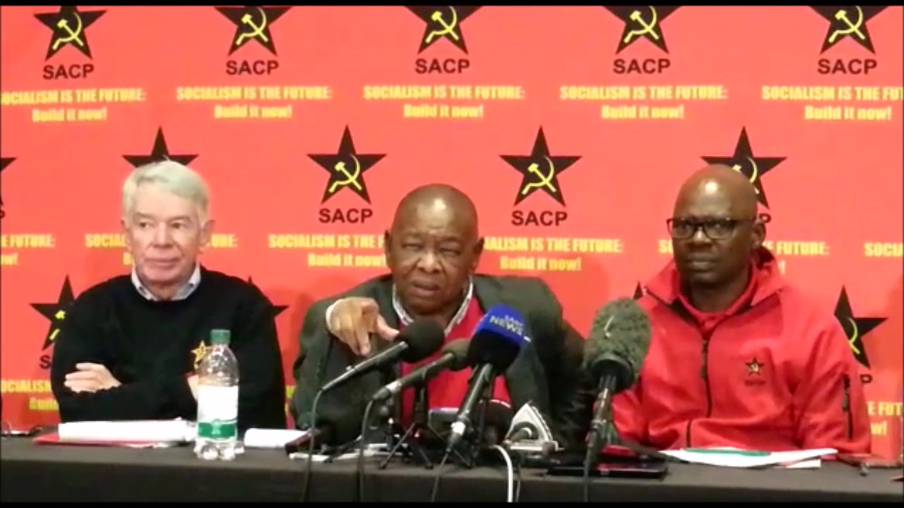 Blade Nzimande talk about future of alliance leadership - YouTube