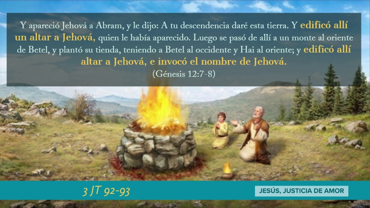 Devocional: El altar de Abraham - YouTube
