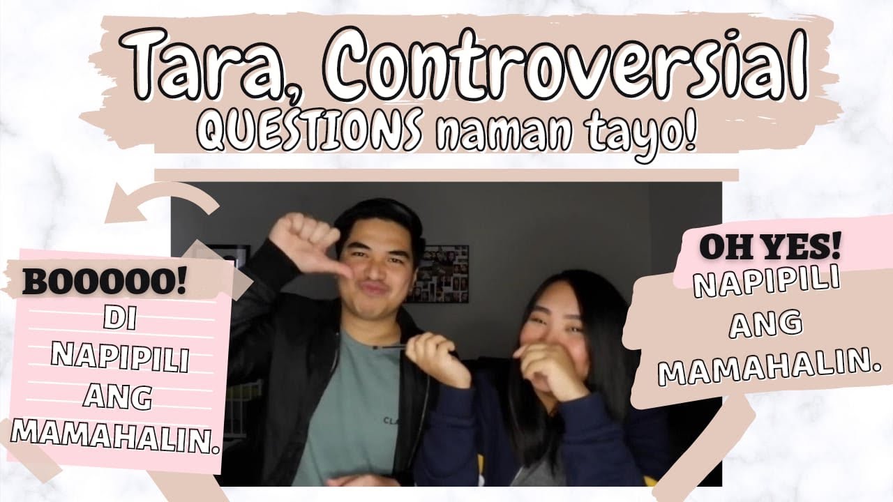 MOST CONTROVERSIAL LOVE QUESTIONS//TAGALOG VERSION - YouTube
