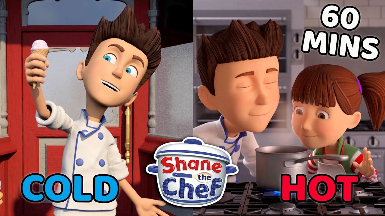 🔥🥶 Learn About Hot and Cold Food | Shane the Chef Opposites Day | Shane ...