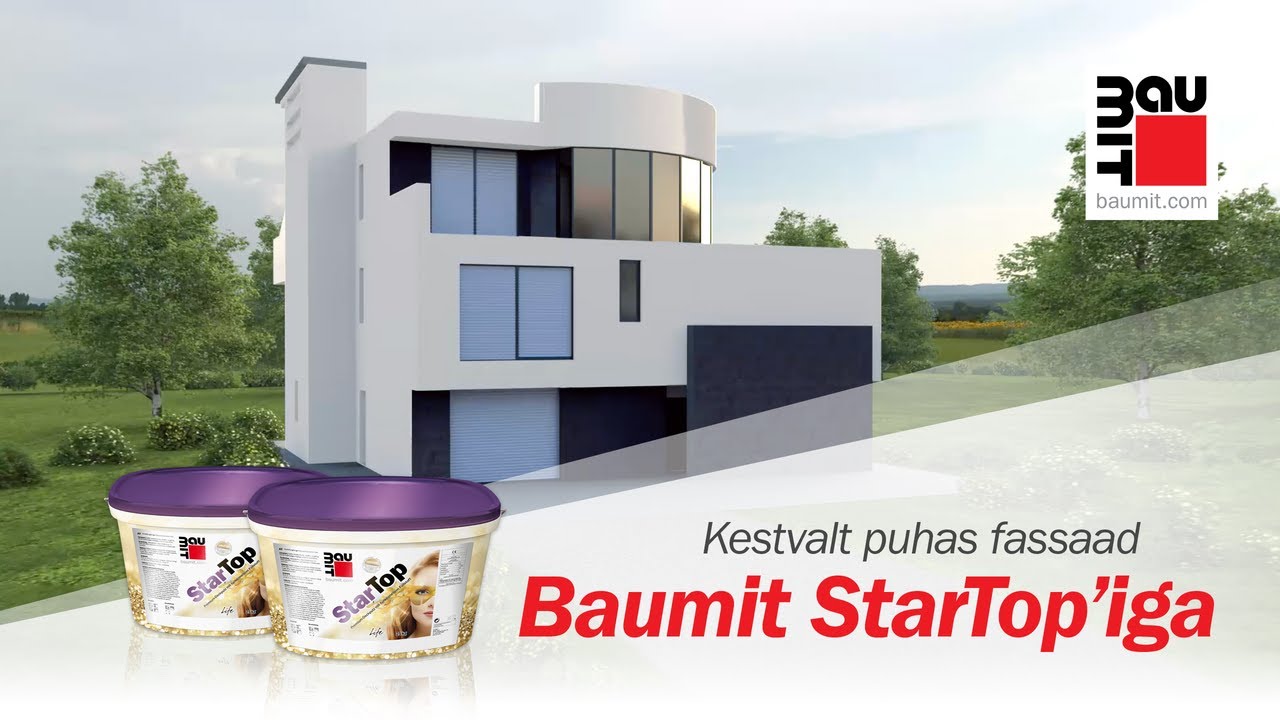 Baumit StarTop dekoratiivkrohv - YouTube