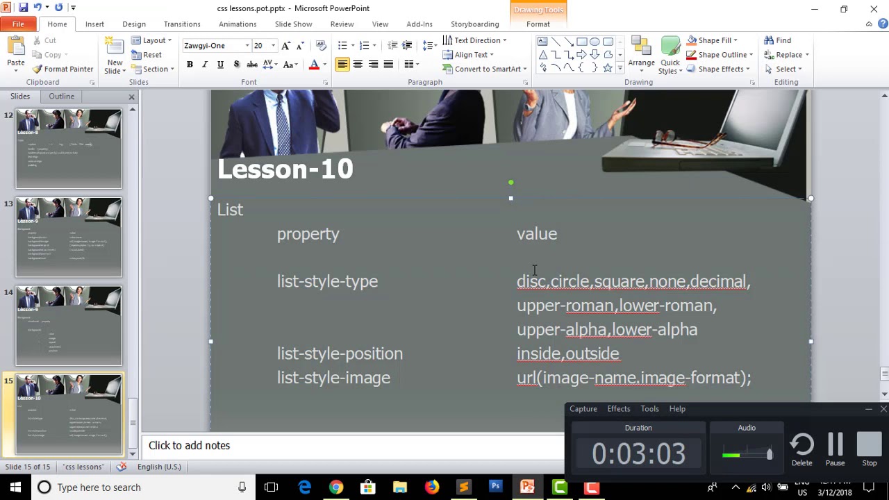 CSS10 List - YouTube