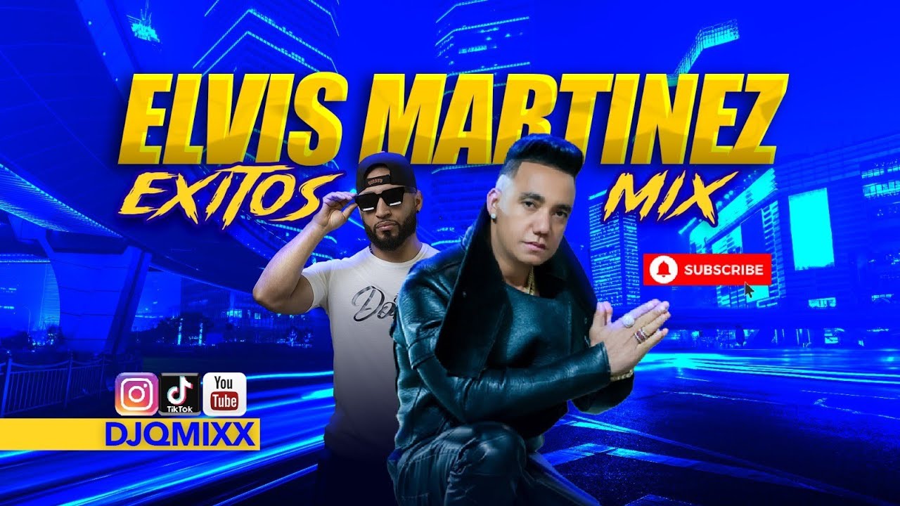 Elvis Martinez exitos Bachata Mix Qmix , bailando con el , lloraras ...