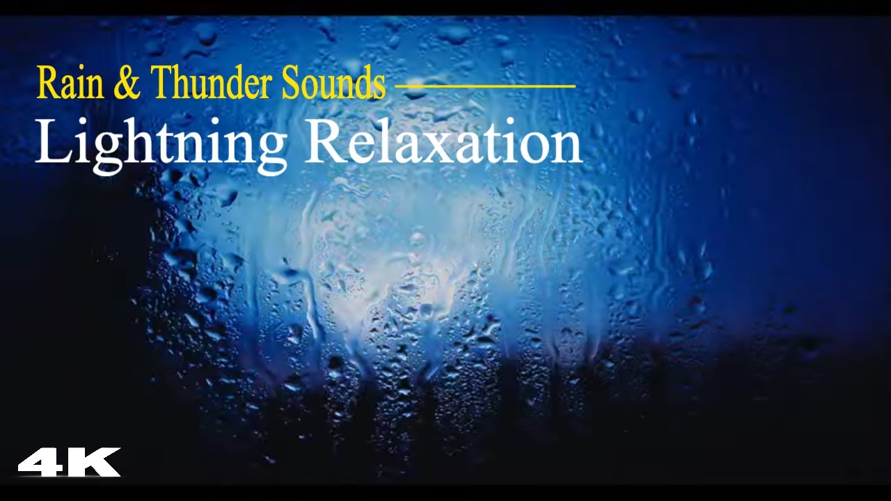 Relaxing Thunderstorm Sounds | Lightning & Thunder for Sleep, Study ...