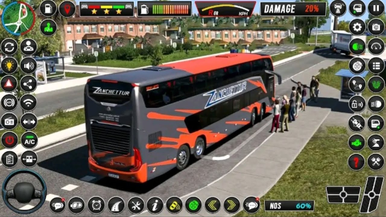 Euro Coach Bus Driving Simulator - Real City Modern Bus Driver 3D ...
