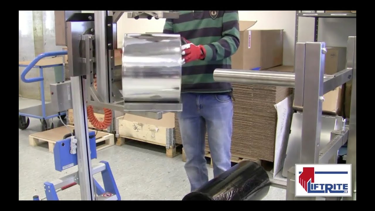 Lift & Drive with Squeeze & Turn Attachment | Lift Rite Ltd. - YouTube