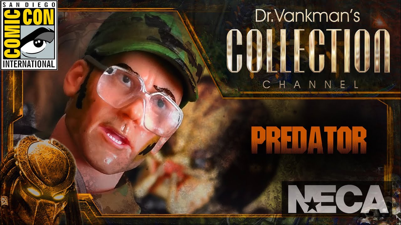 NECA Predator 30th Anniversary Rick Hawkins SDCC 2018 Exclusive Action ...