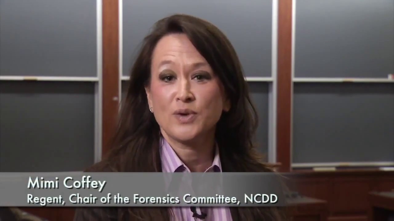 Mimi Coffey - Regent, Chair of the Forensics Committee, NCDD - YouTube