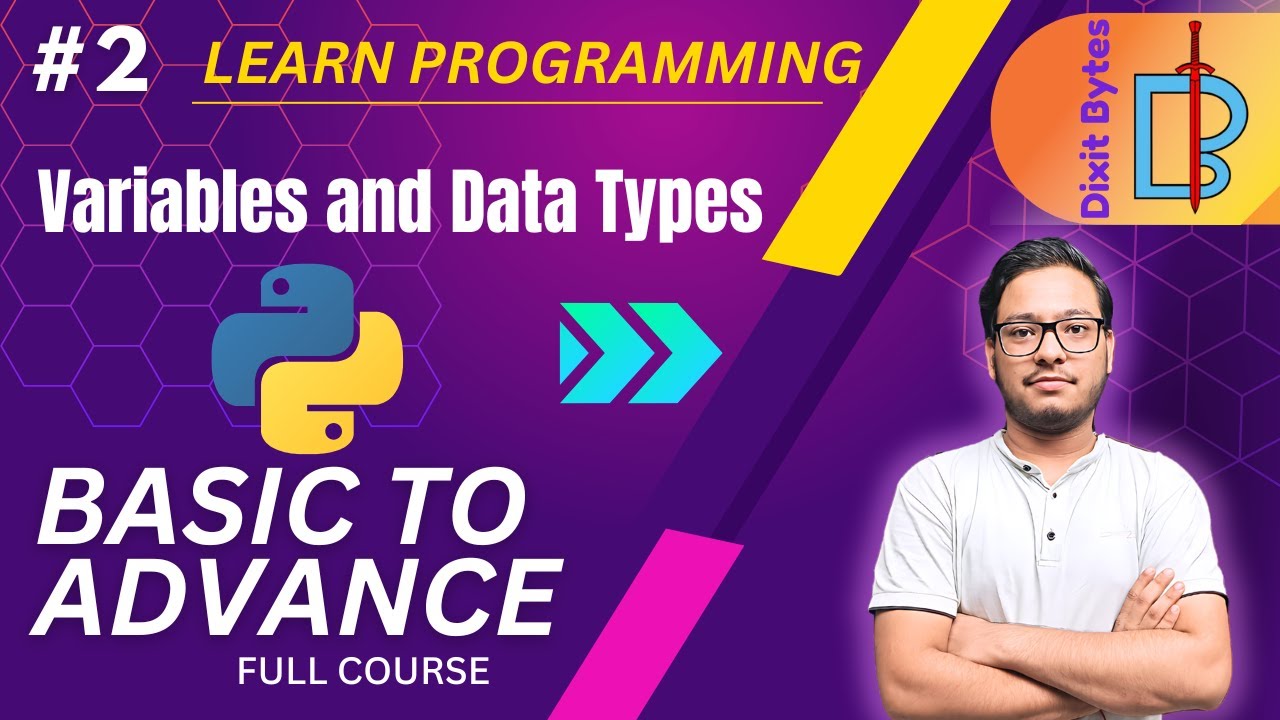2 Variables And Data Types Learn Programming With Python Basic