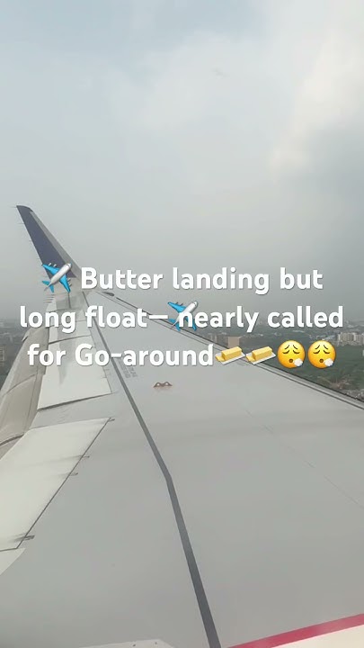 ️ Butter landing, but long float — nearly called for a go-around.#aviation #landing #pilot - YouTube