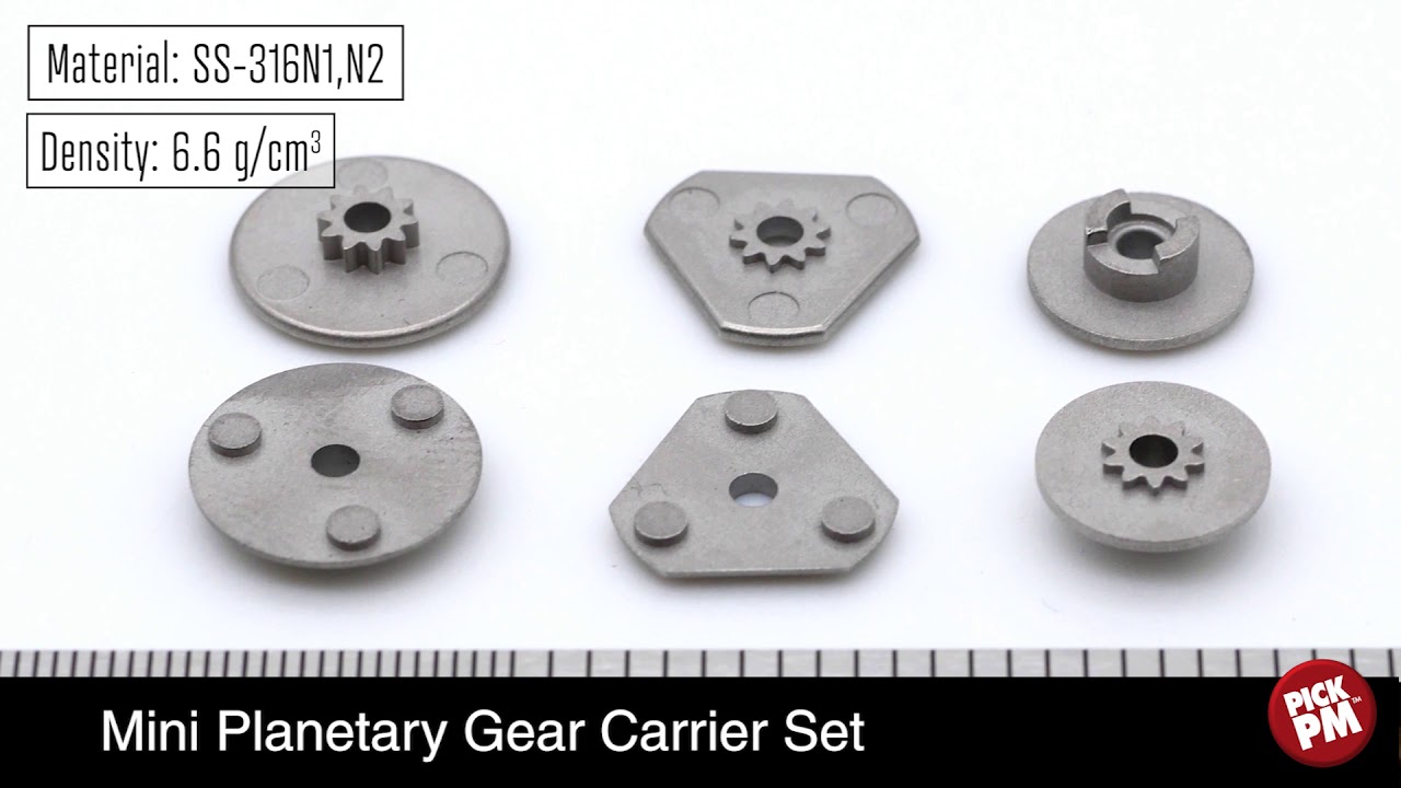 Case Study: Mini Planetary Gear Carrier Set - YouTube