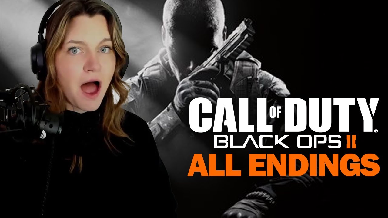 Black Ops 2 All Endings Reactions - YouTube