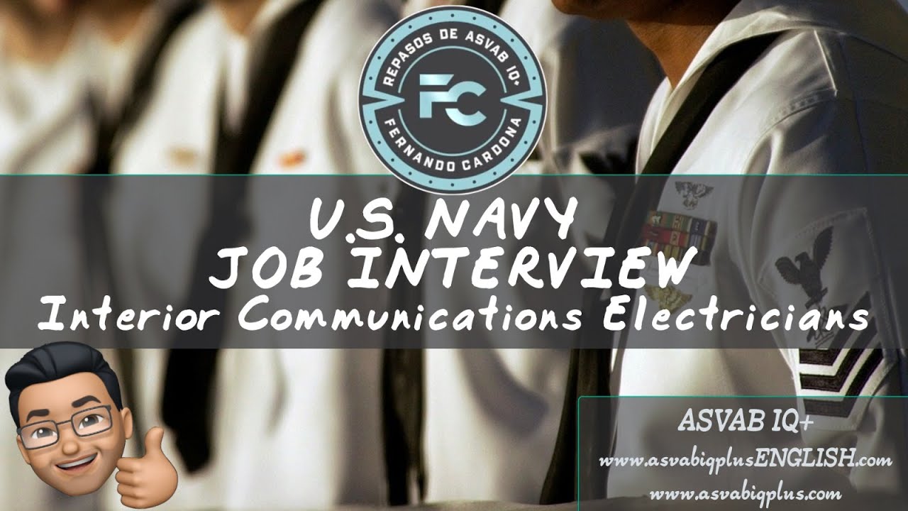 Interview navy MOS Interior Communications Electrician - YouTube