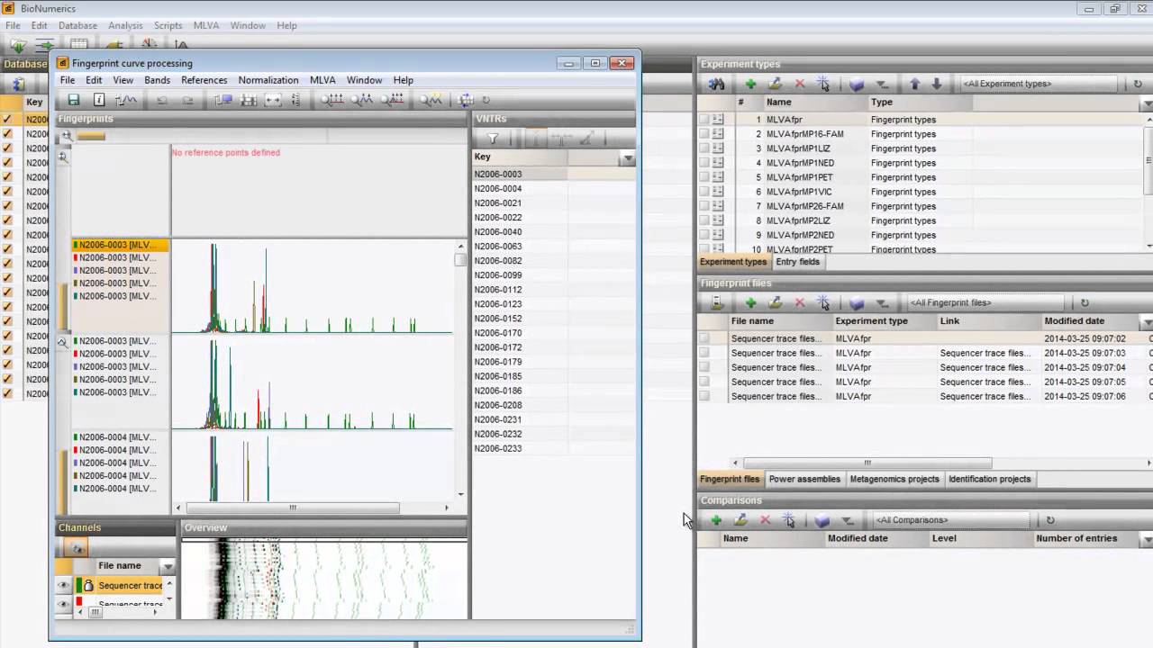 Import and assemble VNTR/MLVA sequencer trace files (BioNumerics 7.5 ...