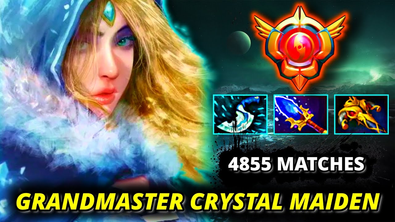 GRANDMASTER CRYSTAL MAIDEN HARD SUPPORT 💥 - YouTube