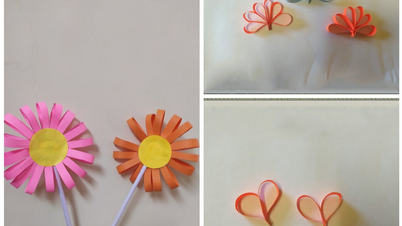 diy easy 3 paper ideas - YouTube