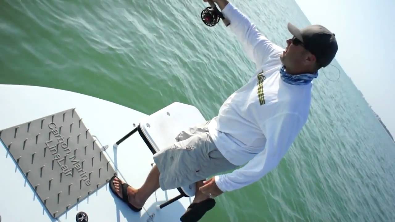 Carbon Marine Fly Line Tamer, Line Lair by Colby Hane - YouTube