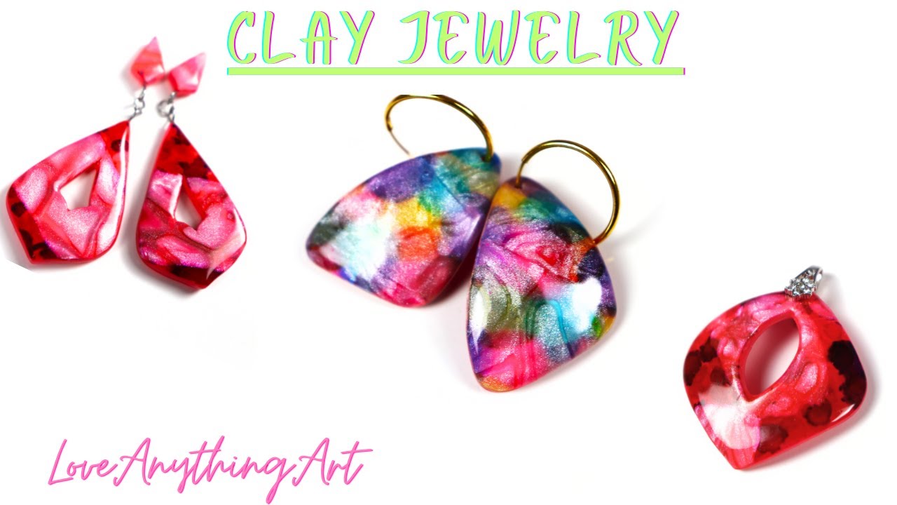 Faux Stone Polymer Clay Pattern Ideas - YouTube