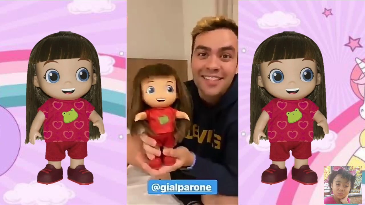 LUCCAS NETO MOSTRA A NOVA BONECA DA GI !!! - YouTube