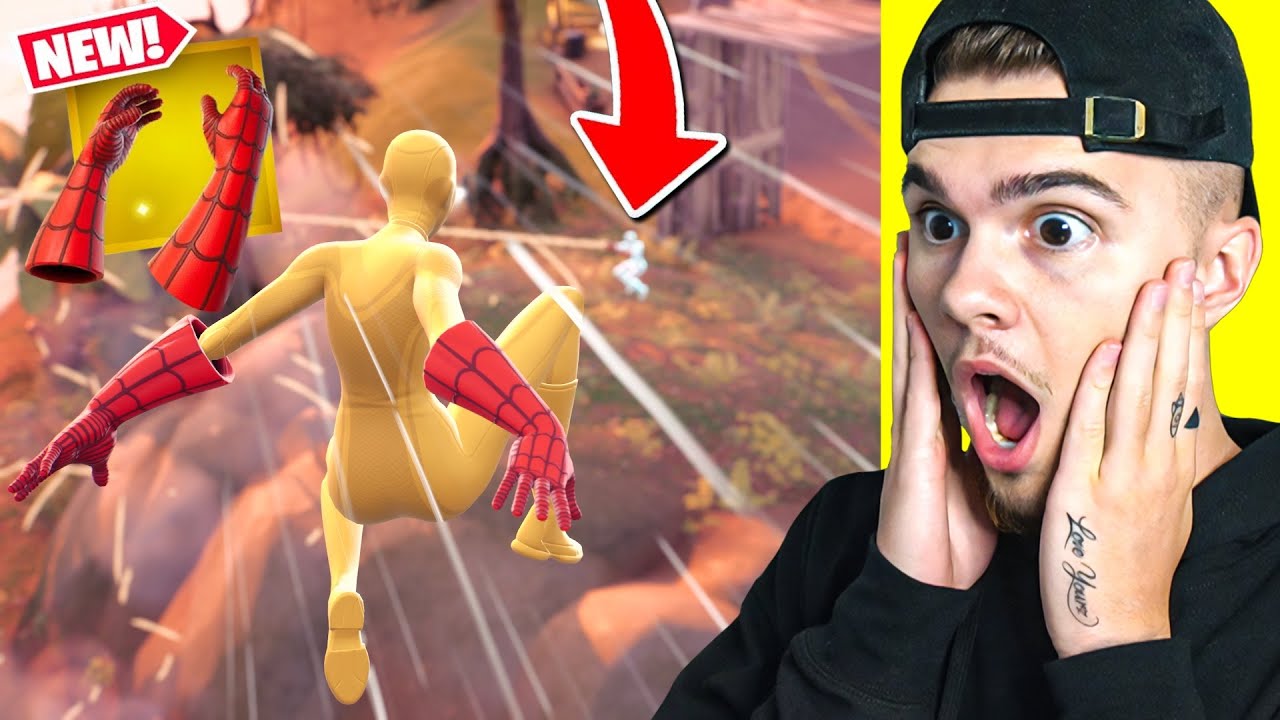 NEW SPIDER-MAN Mythic in Fortnite is CRAZY... - YouTube