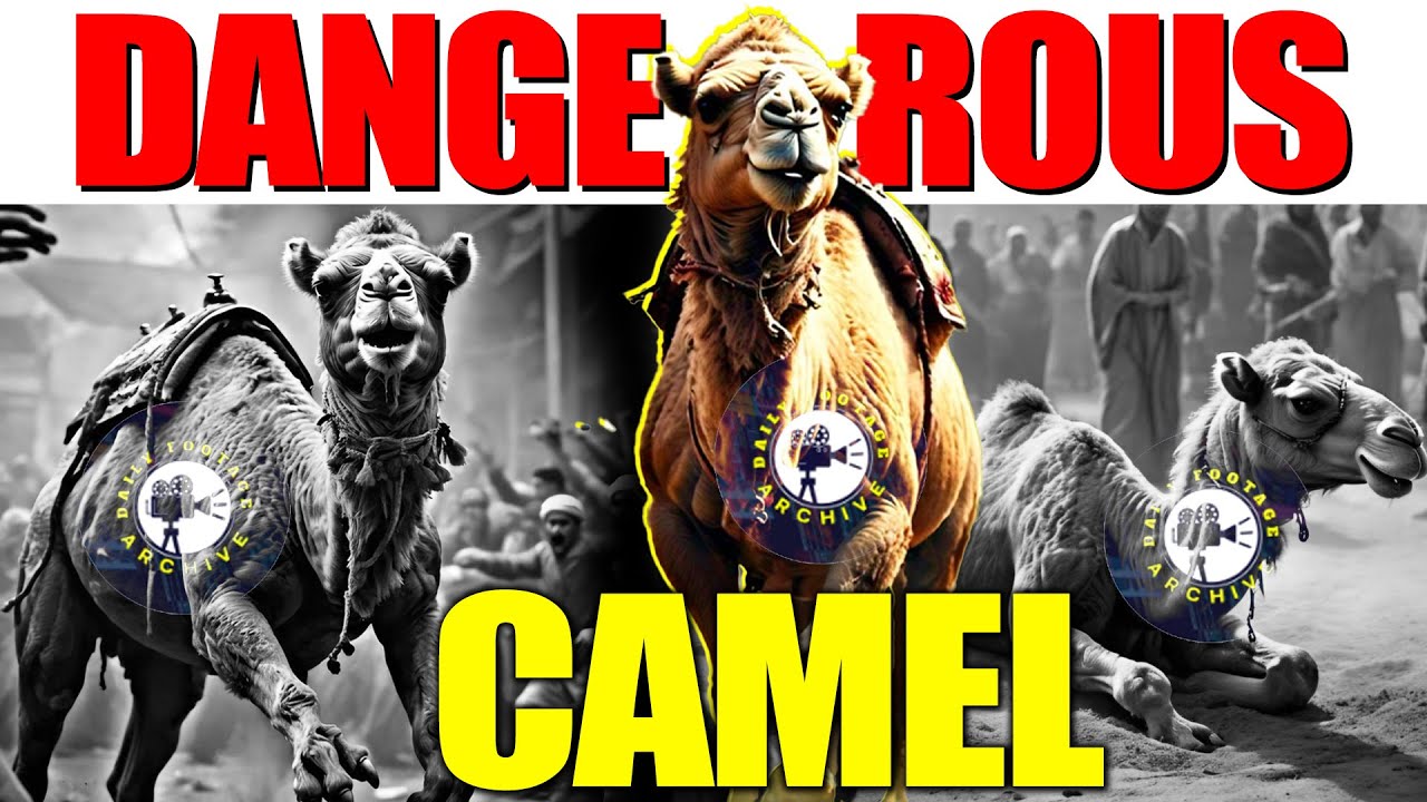 Angry Camel While Sacrificing | Wild Camel Aggressive In Public | 100 ...
