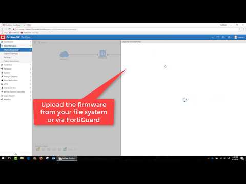 FortiGate 6.0 - Upgrading Firmware on a FortiSwitch