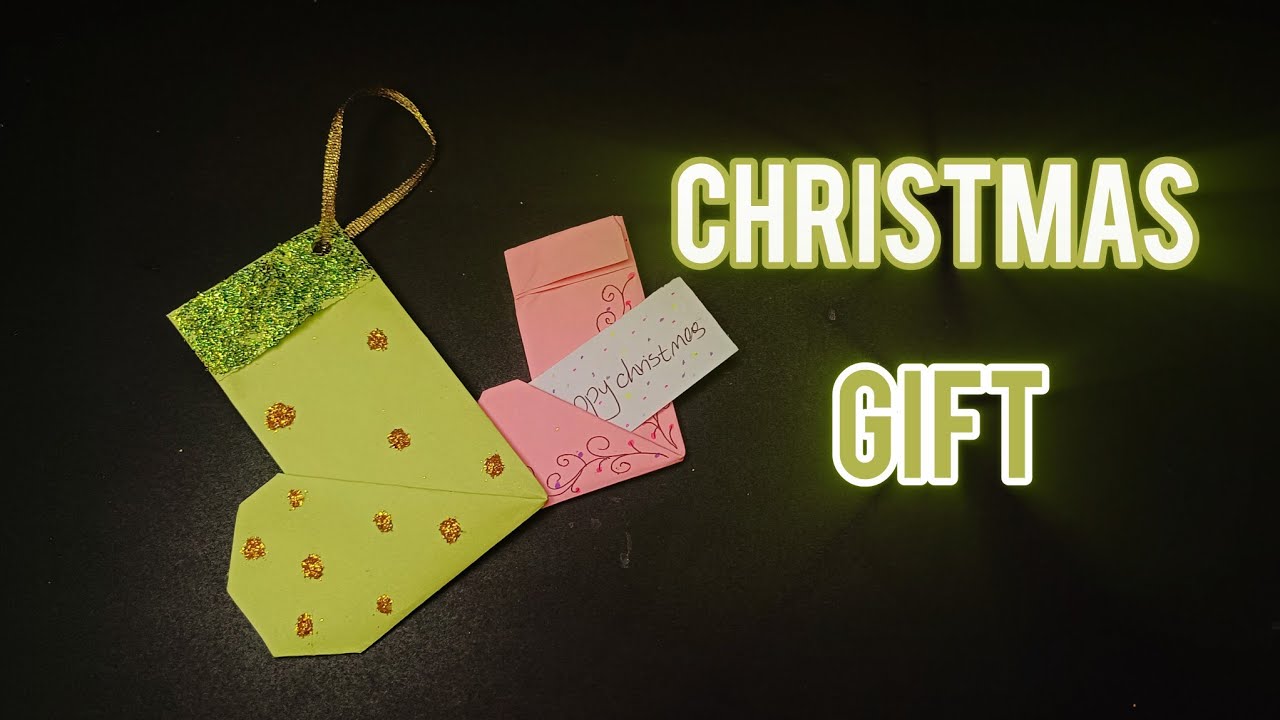 Make Santa Claus's shoes out of paper | Christmas gift tutorial - YouTube